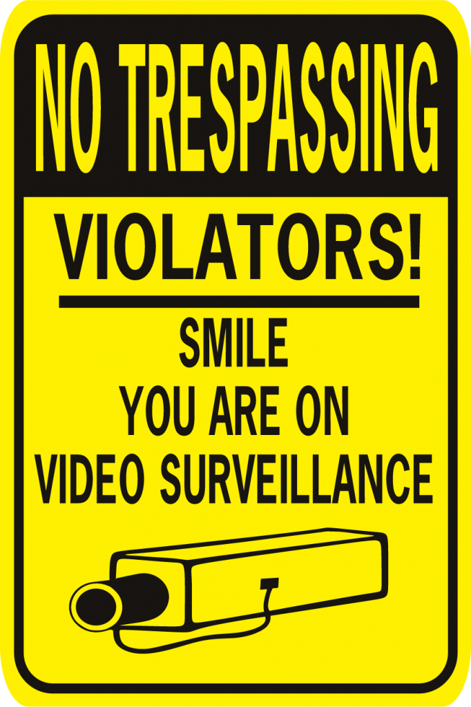 No Trespassing Violators! - SignXing Aluminum Signs