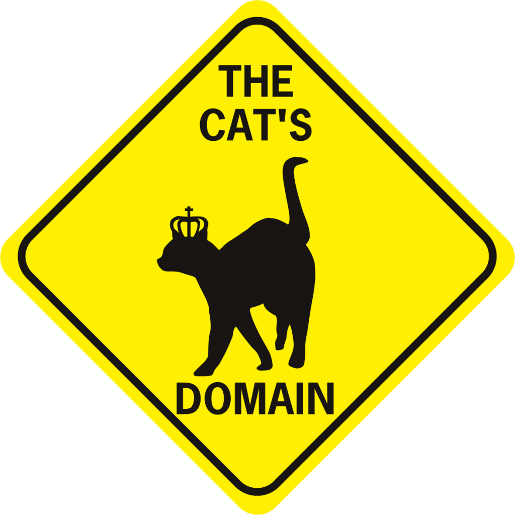 The Cat's Domain Short Hair Diamond - World Famous Sign Co.