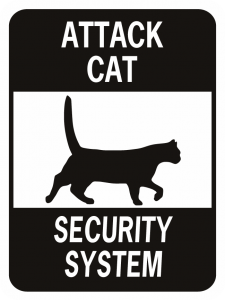 Cat Attack Cat Security System - World Famous Sign Co.