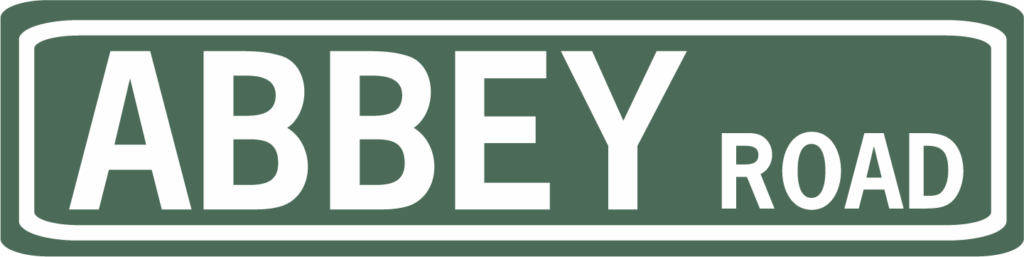 ABBEY ROAD OR YOUR NAME STREET SIGN - World Famous Sign Co.