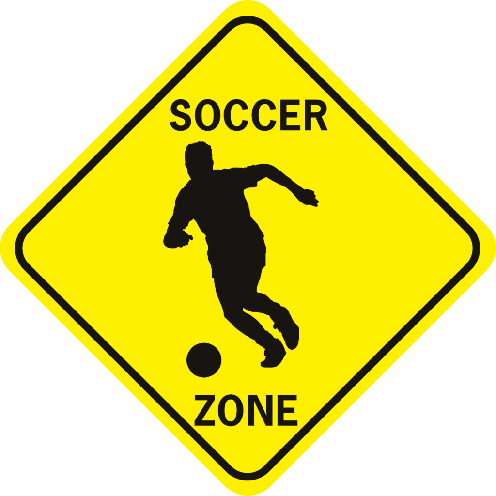 Soccer Zone Boy image - World Famous Sign Co.