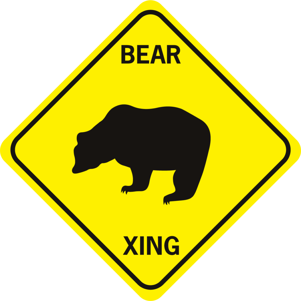 Bear Grizzley Xing - World Famous Sign Co.